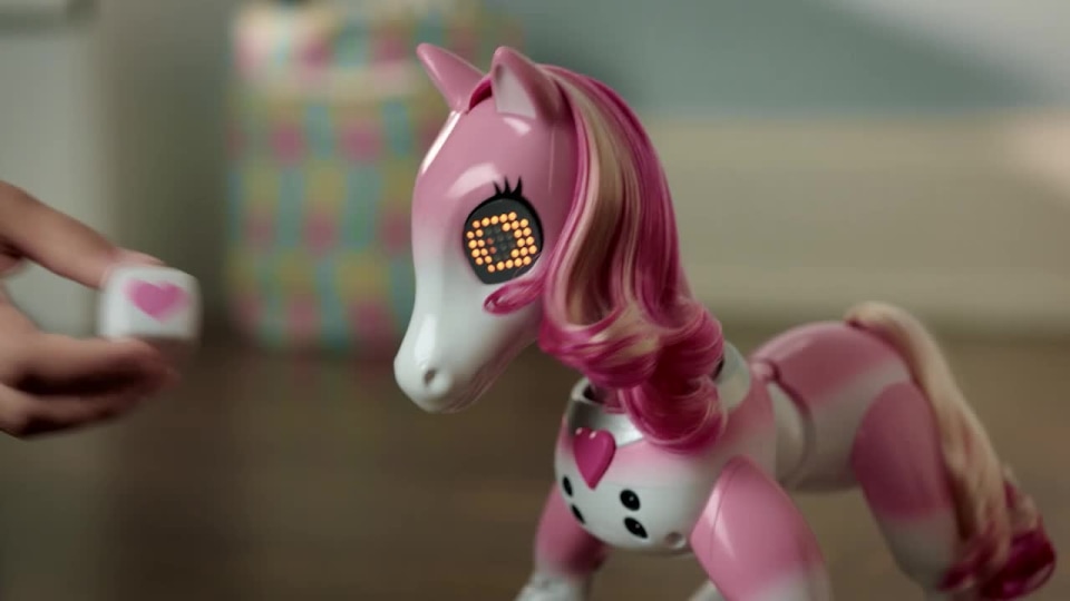 Zoomer Show Pony with Lights, Sounds and Interactive Movement - Walmart.com