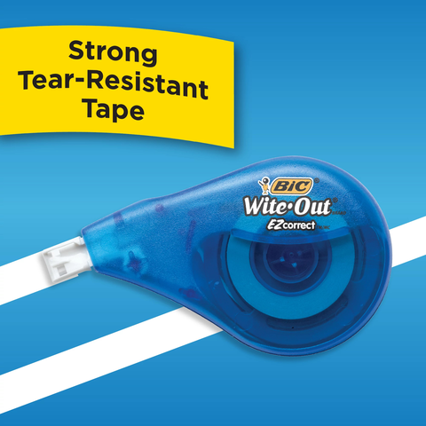 Bic white out tape store