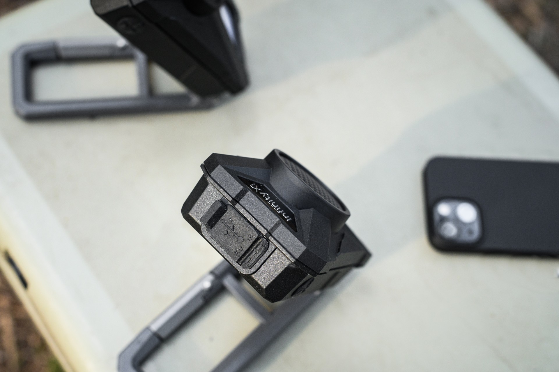 Infinity X1 Work Lights with Bluetooth Speakers, 2-pack - Home Smart Camera