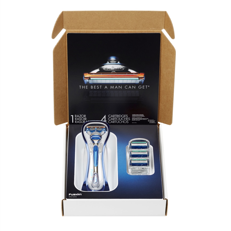 Gillette ProGlide Shield Bundle, Handle, Stand and 1 Razor Cartridge ...