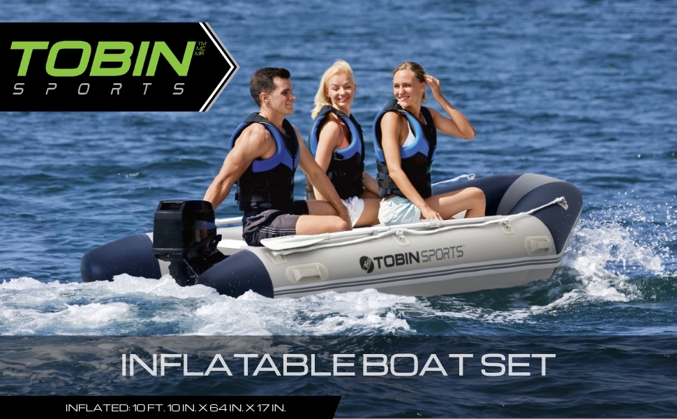 Tobin Sports Inflatable Boat, 5 Person Boat – Home Smart Camera