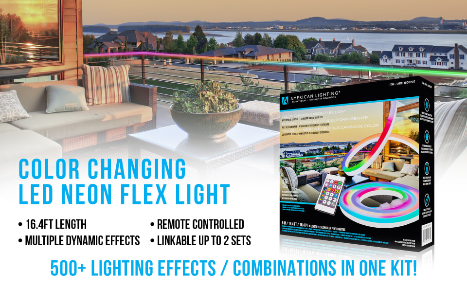 American Lighting Color Changing Neon Flex Light | My online store dba ...