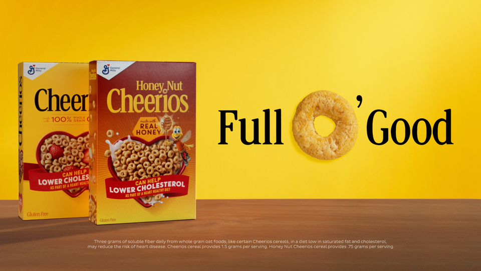 Cheerios, Heart Healthy Gluten Free Breakfast Cereal, Family Size, 18 ...