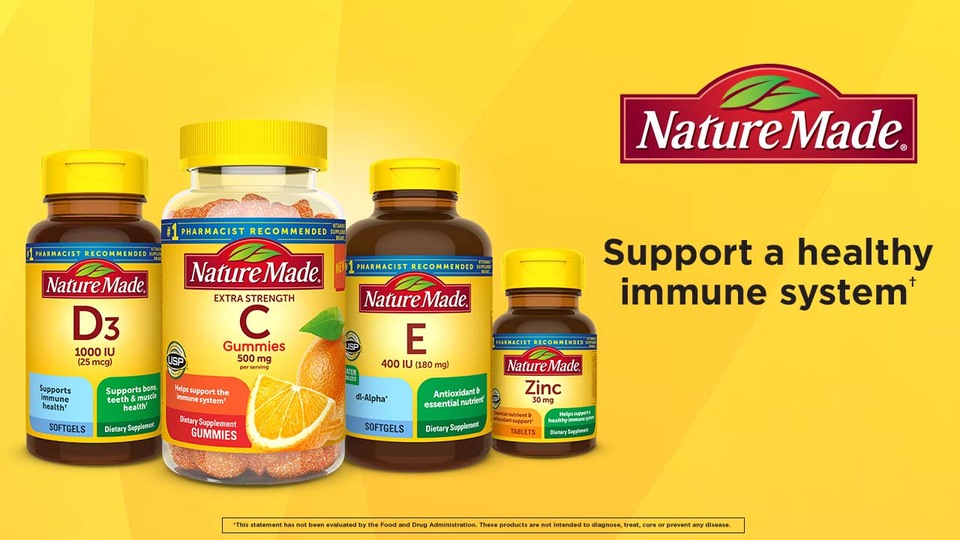 Nature Made Women's Daily Multivitamins, 50+, No Iron, Softgels, 60.0 ...