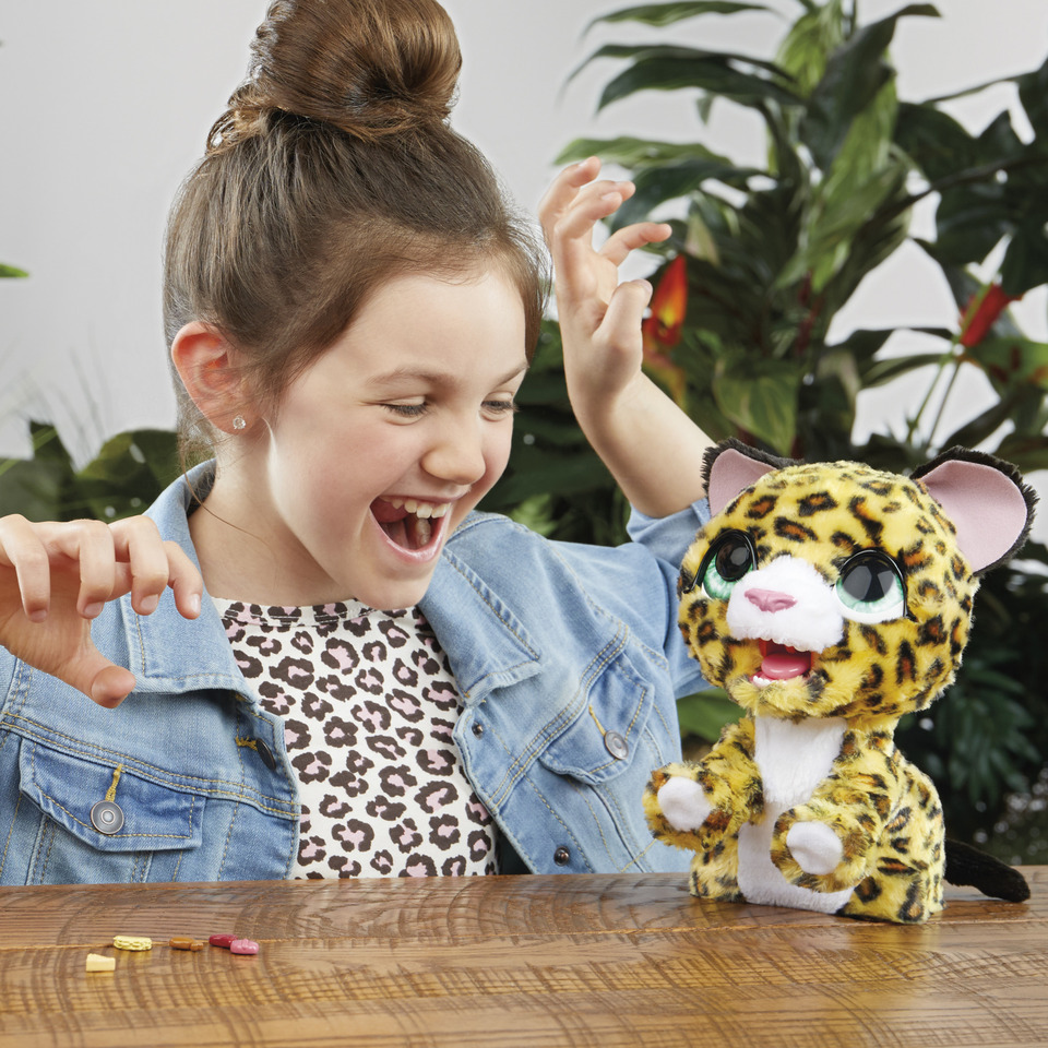 furReal Friends: Interactive and Playful Lil' Wilds Lolly Leopard Plush ...