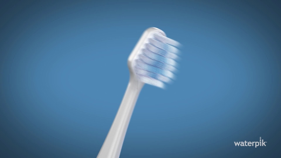 Waterpik Triple Sonic Electric Toothbrush Replacement Heads STRB-3WW ...