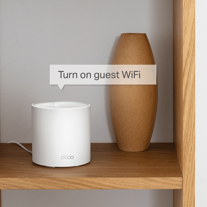 TP-Link Deco AX5000 Mesh Wi-Fi 6 Routers, 3 Pack - Home Smart Camera