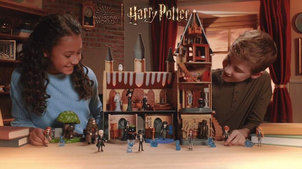 Wizarding World Harry Potter Magical Minis Room of Requirement Playset ...