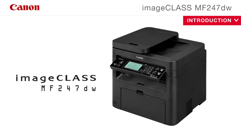 Canon imageCLASS MF247dw All-in-1 Laser Printer - Walmart.com