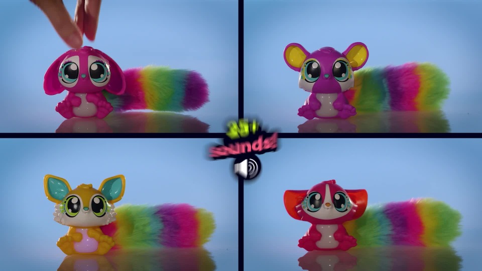 Lil' Gleemerz Babies, Pink, Mini Interactive Figure with Sounds ...