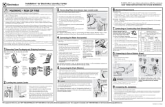 Electrolux ELTE7300AW 4.4 Cu. Ft. Stacked Washer and Electric Dryer ...