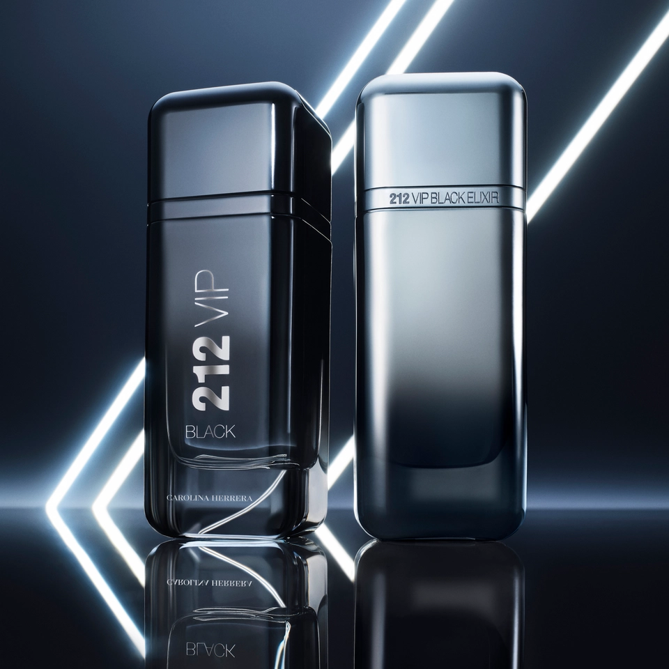 Perfume 212 VIP Black Elixir Carolina Herrera Masculino Eau de Parfum ...