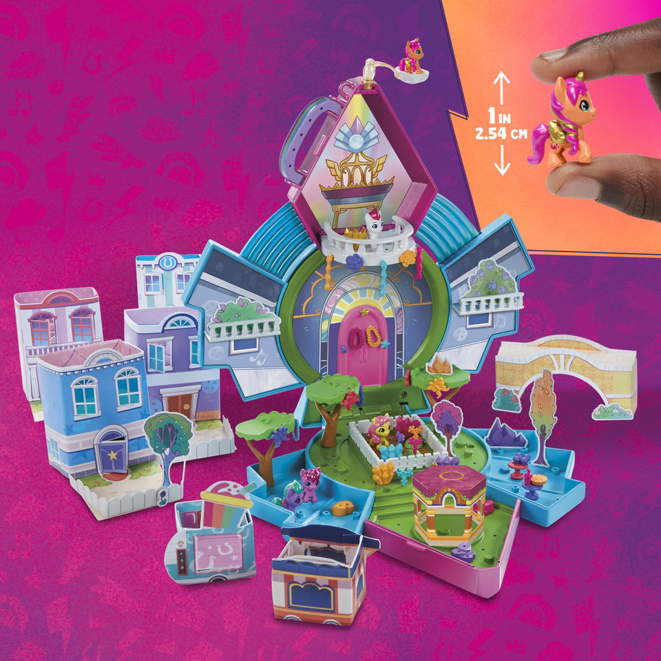 My Little Pony Mini World Magic Epic Mini Crystal Brighthouse Playset ...
