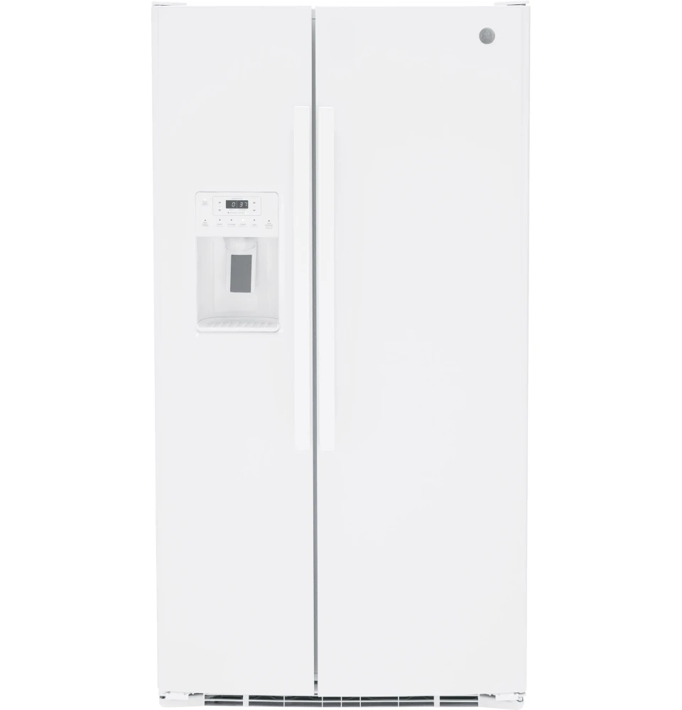 GE Side by Side Refrigeration GSS25GGPWW Shore Appliance Connection