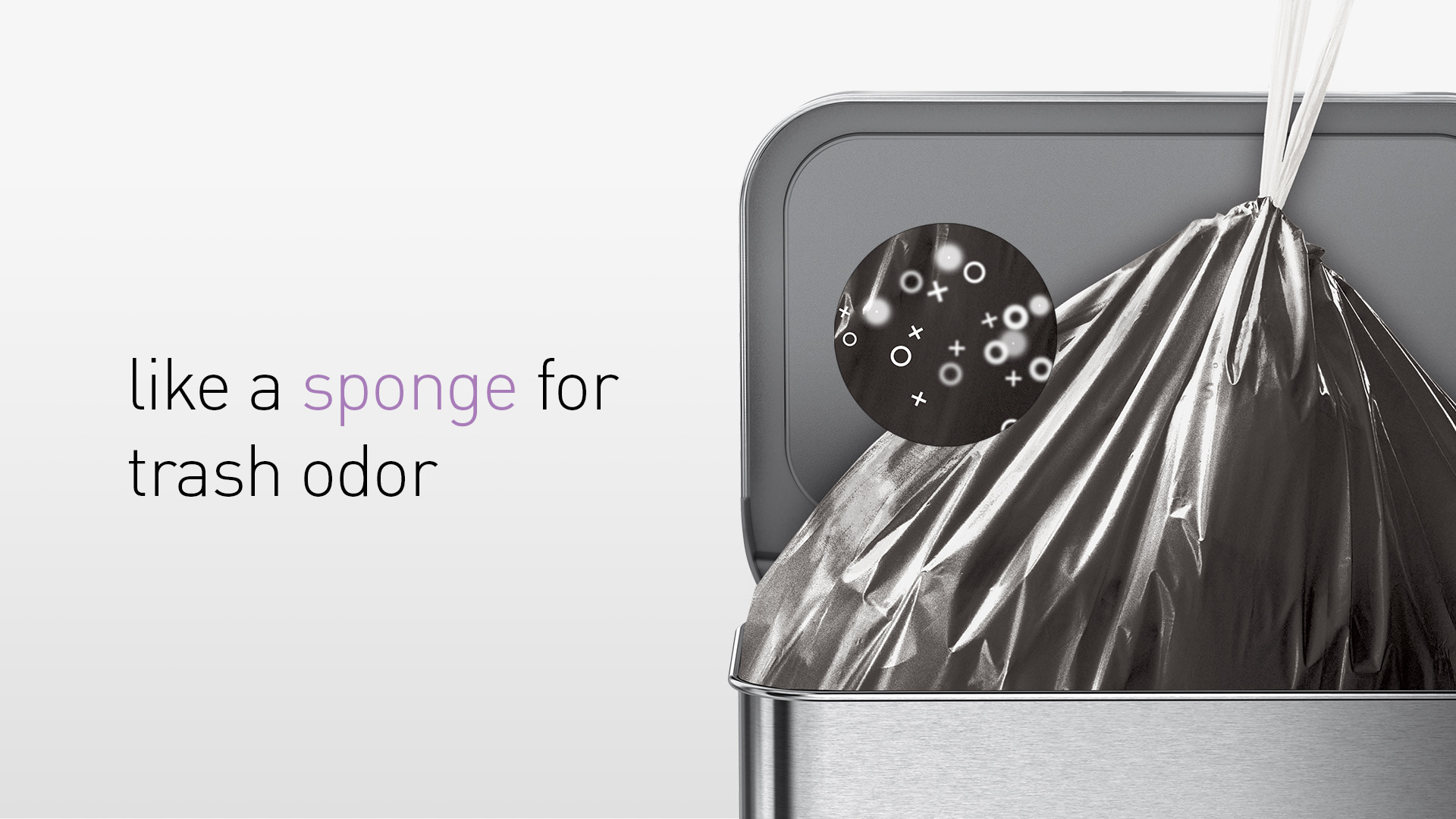 Simplehuman 45L Semi Round Sensor Can and 4.5L Step Can with Odorsorb – Home Smart Camera