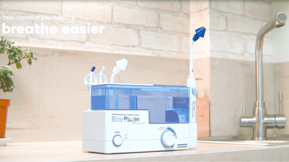 SinuPulse Elite Advanced Nasal Sinus Irrigation System HSA/FSA Eligible ...