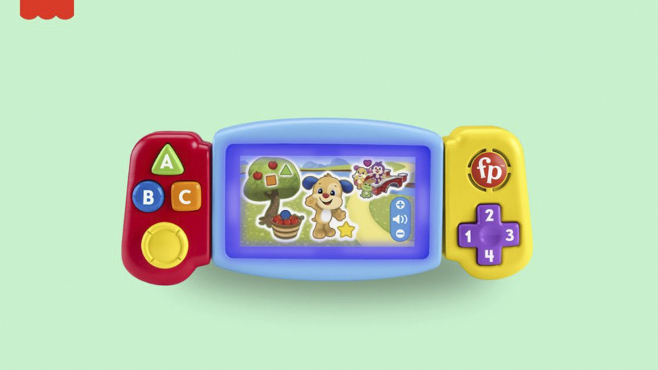 Fisher-Price Laugh & Learn Twist & Learn Gamer Pretend Video Game ...