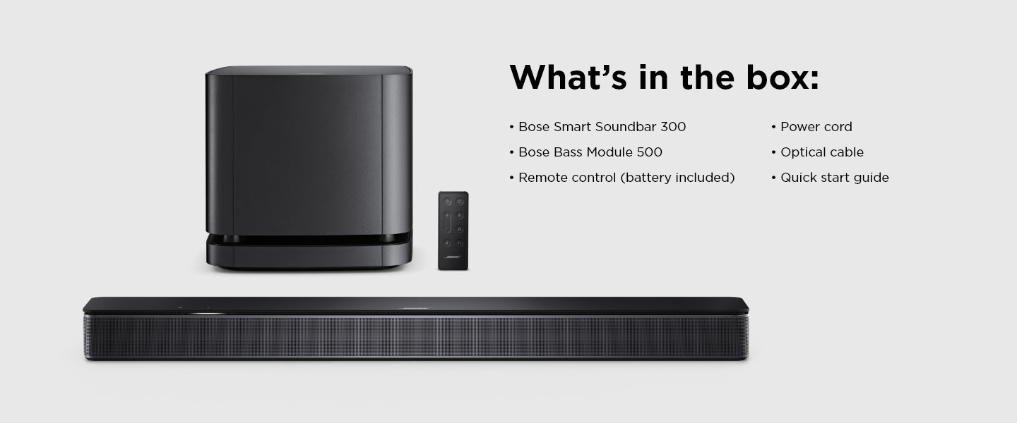 Bose Smart Soundbar System – Homesmartcamera