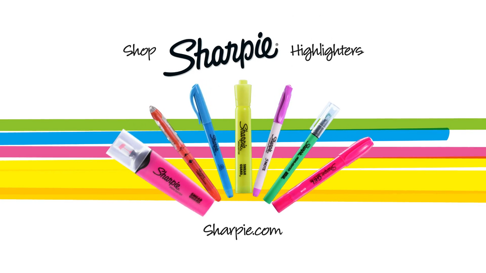 Sharpie Liquid Highlighter, Chisel Tip Highlighters, Assorted Colors, 5 ...