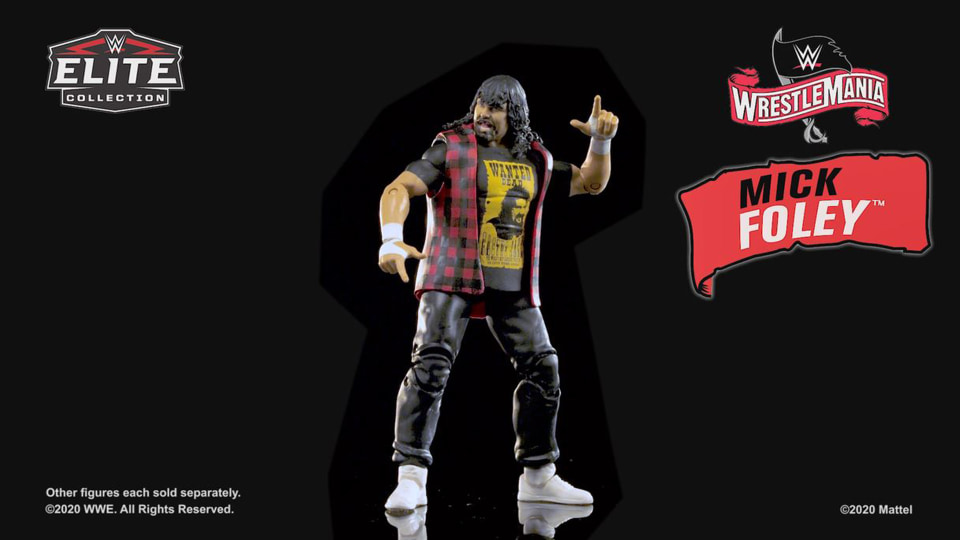 WWE Elite Mick Foley Figure - Walmart.com