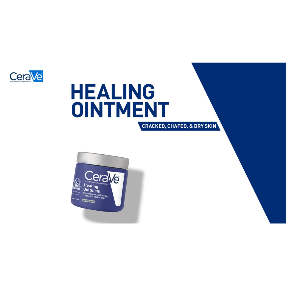 CeraVe Healing Ointment for Face & Body, Protects and Soothes Dry ...