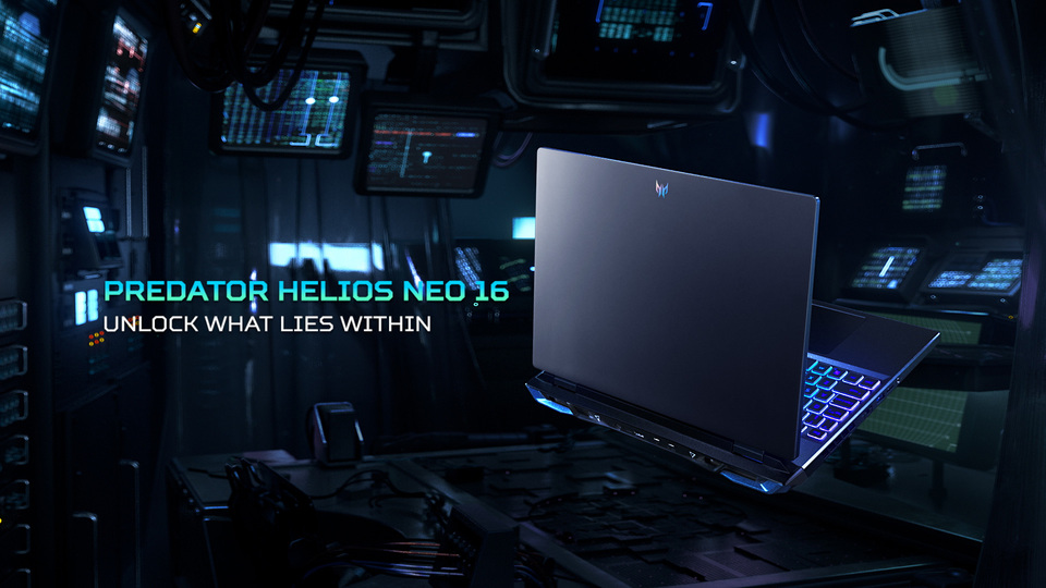 "Predator Helios Neo Gaming Laptop, 16"" WQXGA 165Hz, Intel i7, 16GB ...