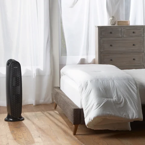 Honeywell QuietClean Tower Air Purifier Medium Large Room 170 sq. ft Black HFD230B Meijer