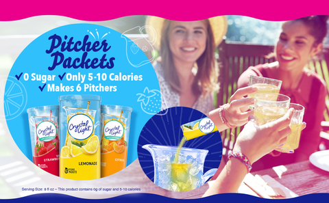 Pitcher Crystal Light Packets
