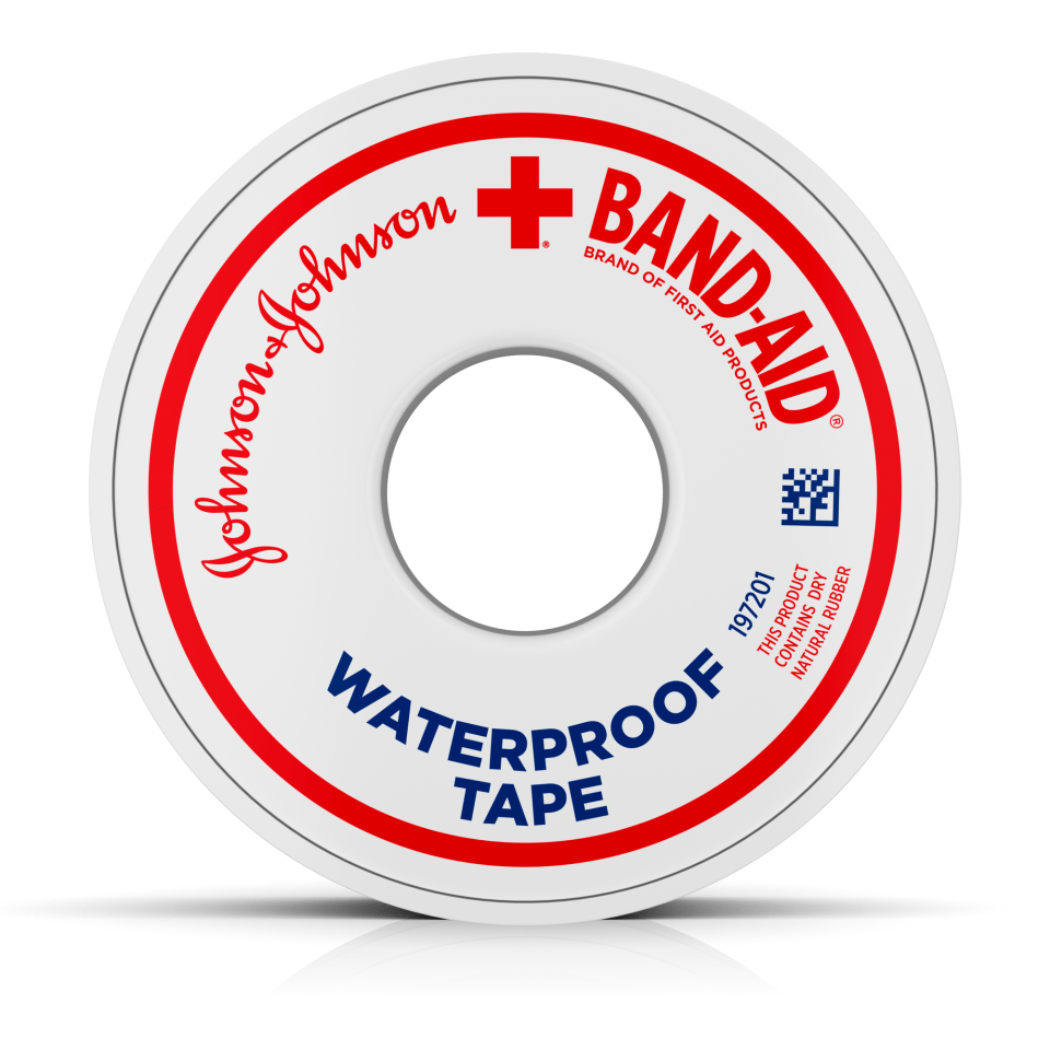 Band-Aid Brand First Aid Medical Paper Tape, 1 in by 10 yd, 2 ct ...