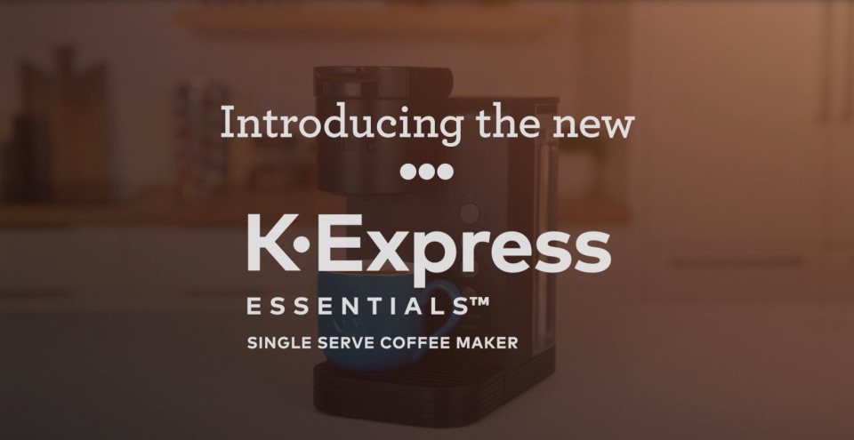 Keurig K-Express Essentials Single Serve K-Cup Pod Coffee Maker, Black ...