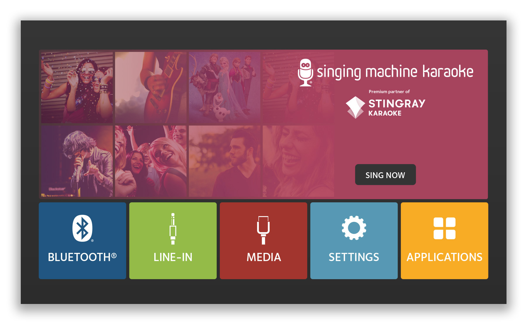 Singing Machine ISM9010 Wi-Fi Karaoke System with 10.1″ Touchscreen Display - Home Smart Camera