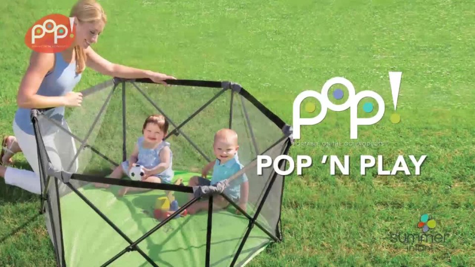 Summer Pop ‘N Play Ultimate Playard - Walmart.com