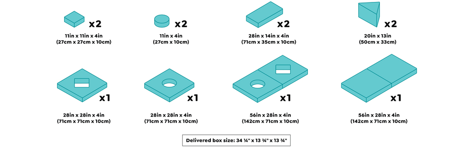 Yourigami Kids Convertible Play Fort – Costless Furnishings