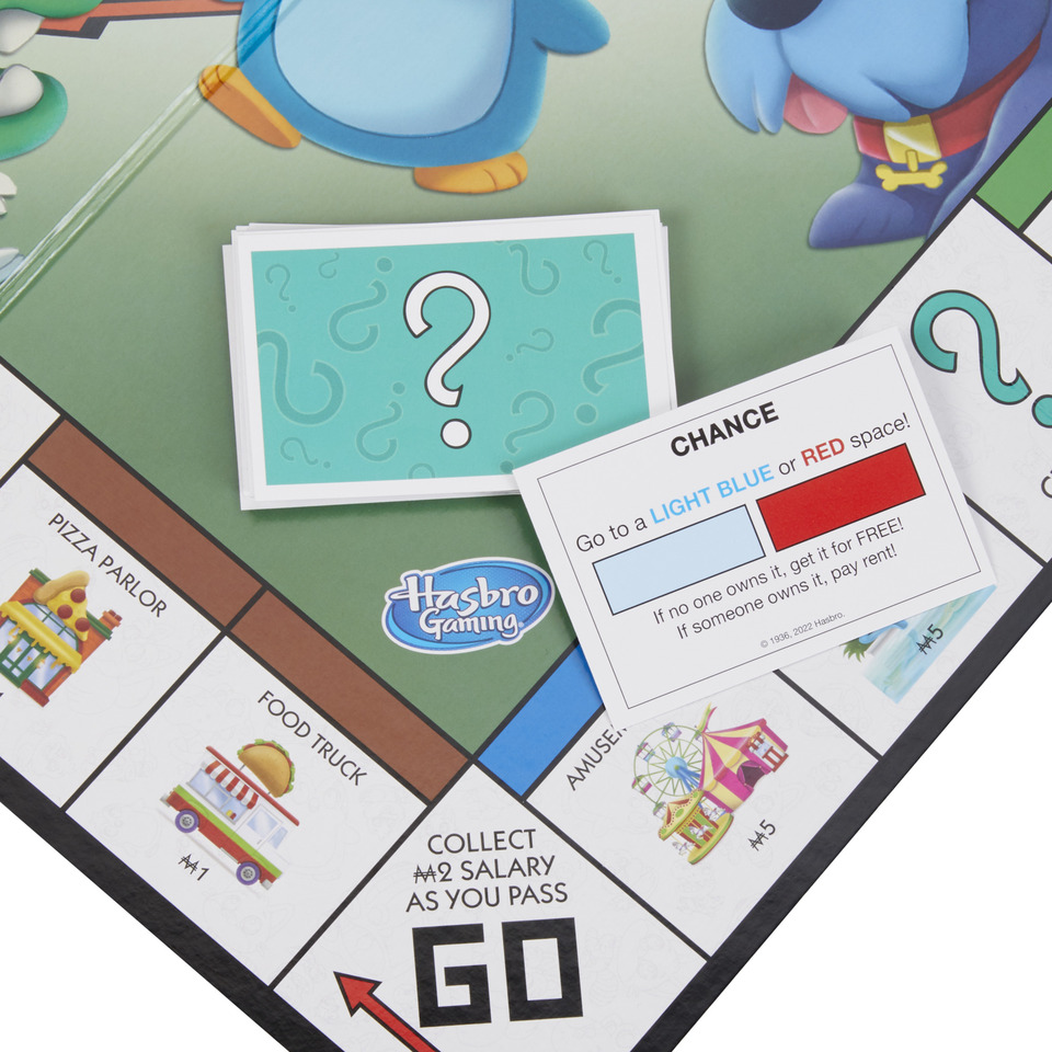 Monopoly Discover Board Game, 2-Sided Gameboard, Playful Teaching Tools ...