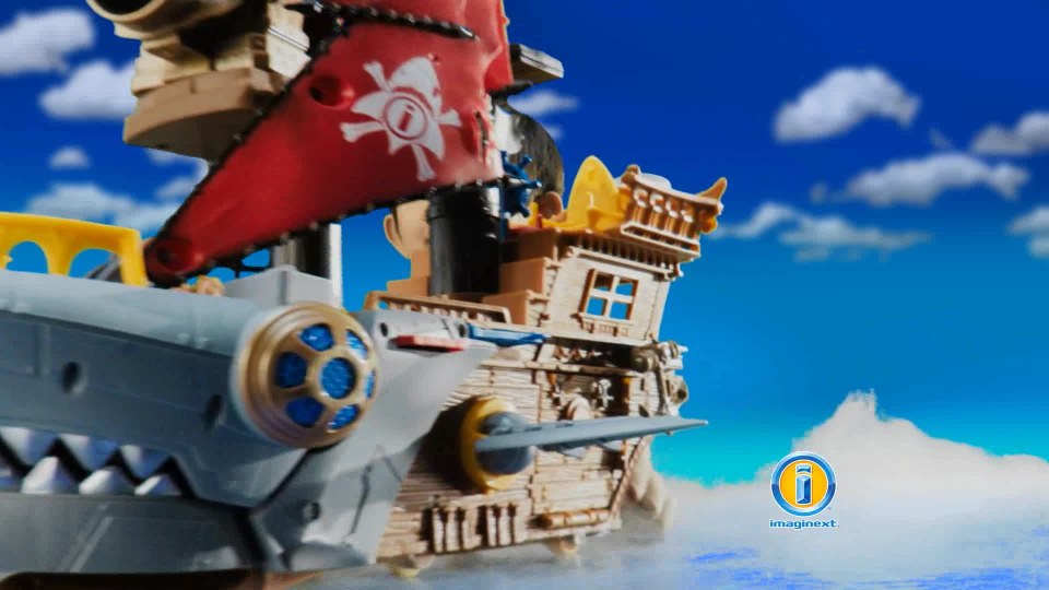 Imaginext Shark Bite Pirate Ship Playset - Walmart.com