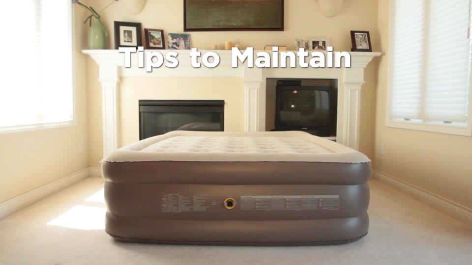 Coleman SupportRest Elite Double-High Inflatable Air Mattress Bed with ...