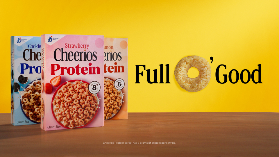 Cheerios Protein Cereal Cookies and Crème 8g Protein Family Size 15 oz - Walmart.com