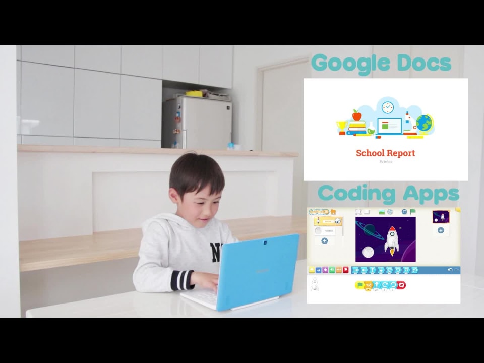 Tanoshi 2-in-1 Kids Computer a Laptop for Ages 6-12, 10.1" HD ...