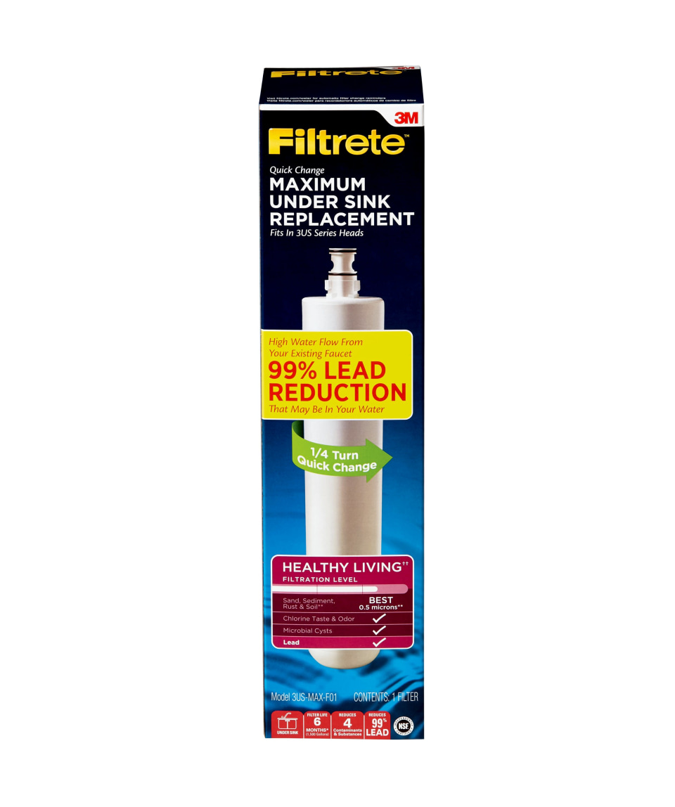 Filtrete Advanced Under Sink Quick Change Water Filtration Filter 3US ... Filtrete Advanced Under Sink Quick Change Water Filtration Filter 3US ...
