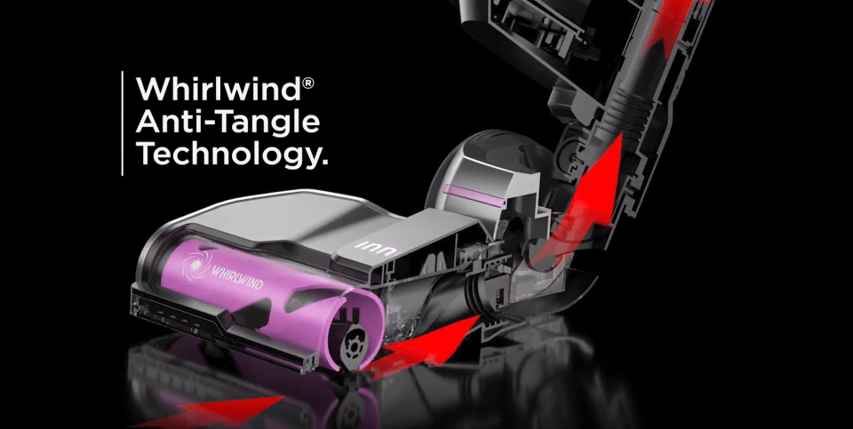 Innova by Eureka Upright Vacuum with Whirlwind Anti-Tangle Technology ...