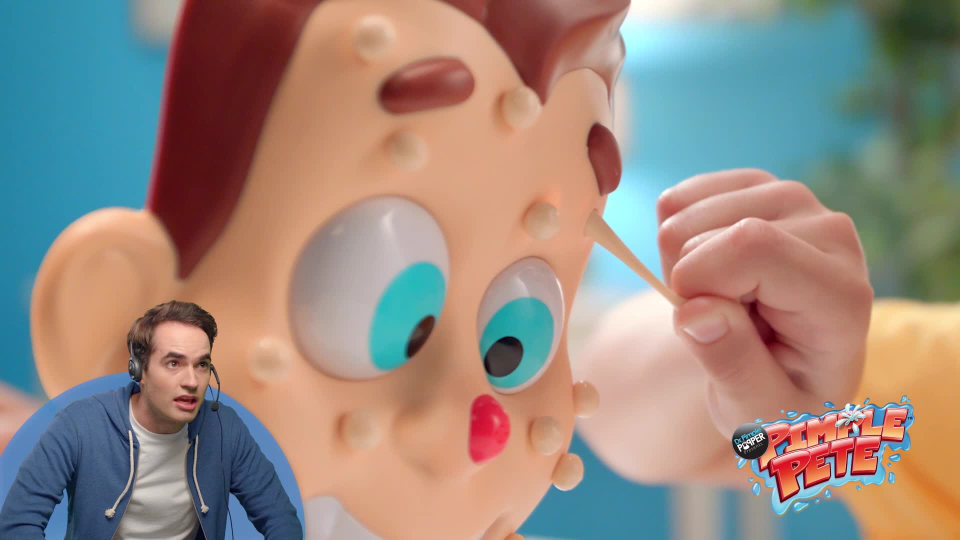 Pimple Pete Game Presented by Dr. Pimple Popper, Explosive Family Game ...