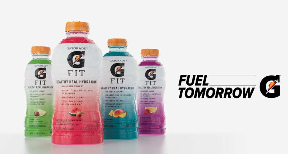 Gatorade Fit Tropical Mango Sports Drink, 16.9 fl oz, 1 Count Bottle ...
