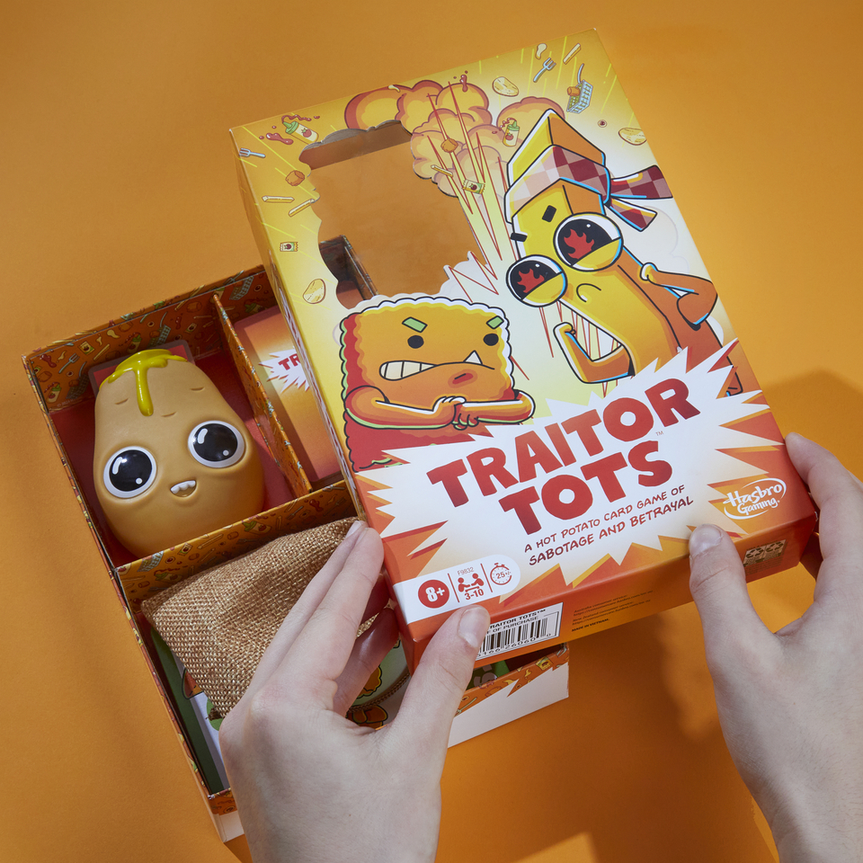 Traitor Tots Party Card Game for Families and Adults, Ages 8+, for 3-10 ...