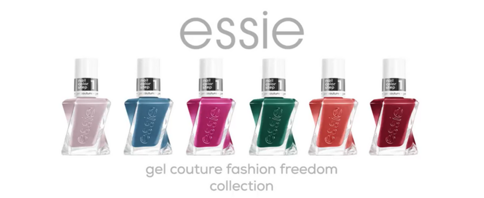 essie gel couture nail polish (nudes), spool me over, pink nail polish ...