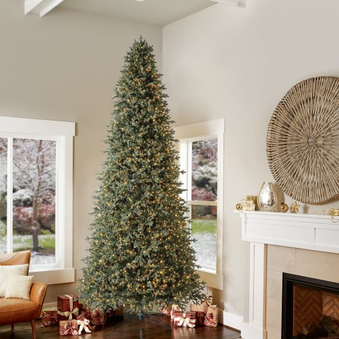 12′ Pre-Lit Radiant Micro LED Artificial Christmas Tree - Grow Xmas Trees