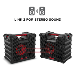 ION Audio Tailgater Tough Speaker, Rugged Portable All-Weather Wireless ...