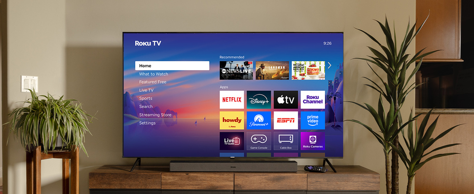 Roku Smart TV – 65-Inch Select Series, 4K HDR TV – Roku TV with ...