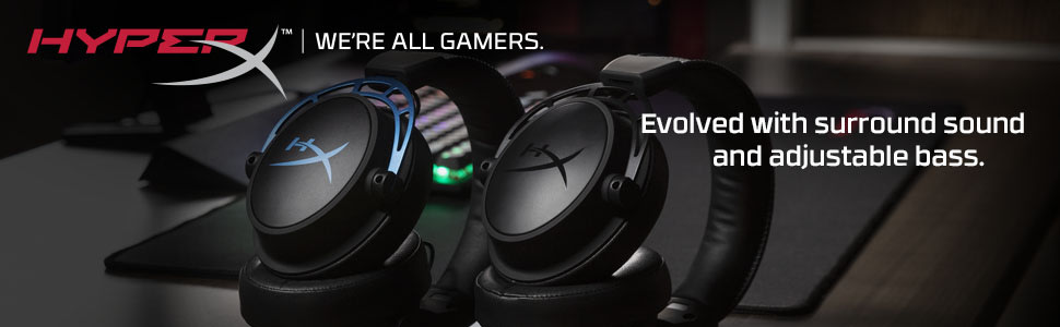 Buy HyperX Cloud Alpha S - Gaming Headset (Black) - Computech Store