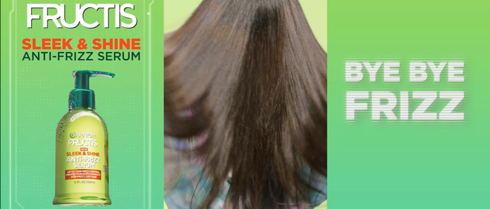 Garnier Fructis Frizz Control Hair Serum with Kera System Argan Oil ...