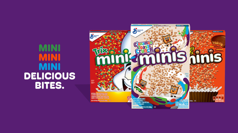 Reese's Puffs Minis Breakfast Cereal, Chocolate Peanut Butter Cereal ...